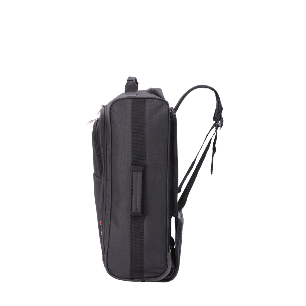 5 Cities (55x35x20cm) Lightweight Cabin Trolley + Backpack, Wheeled Ba ...