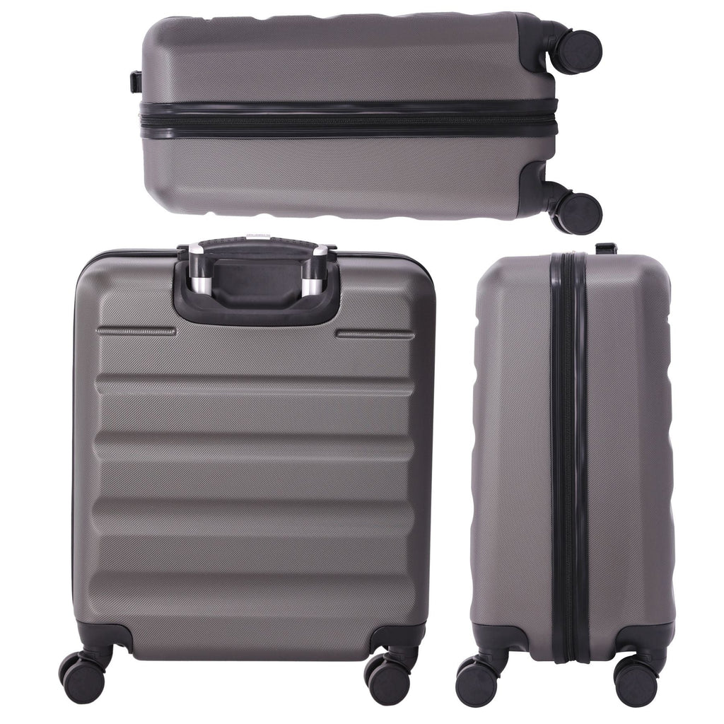 Aerolite easyJet Bundle, Large Cabin (56x45x25cm) Lightweight Hard She ...