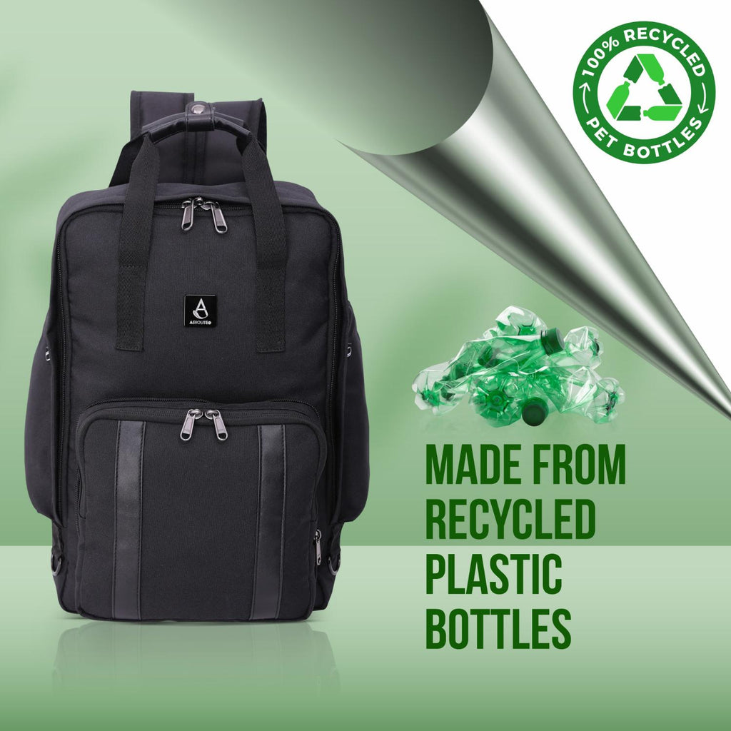 Aerolite 40x20x25cm Premium Ryanair Maximum Size Backpack With Removab ...