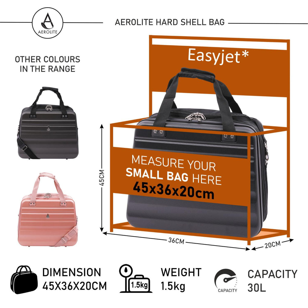 Aerolite Easyjet Maximum Size 45x36x20cm New Summer 2024 Hand Cabin Lu ...