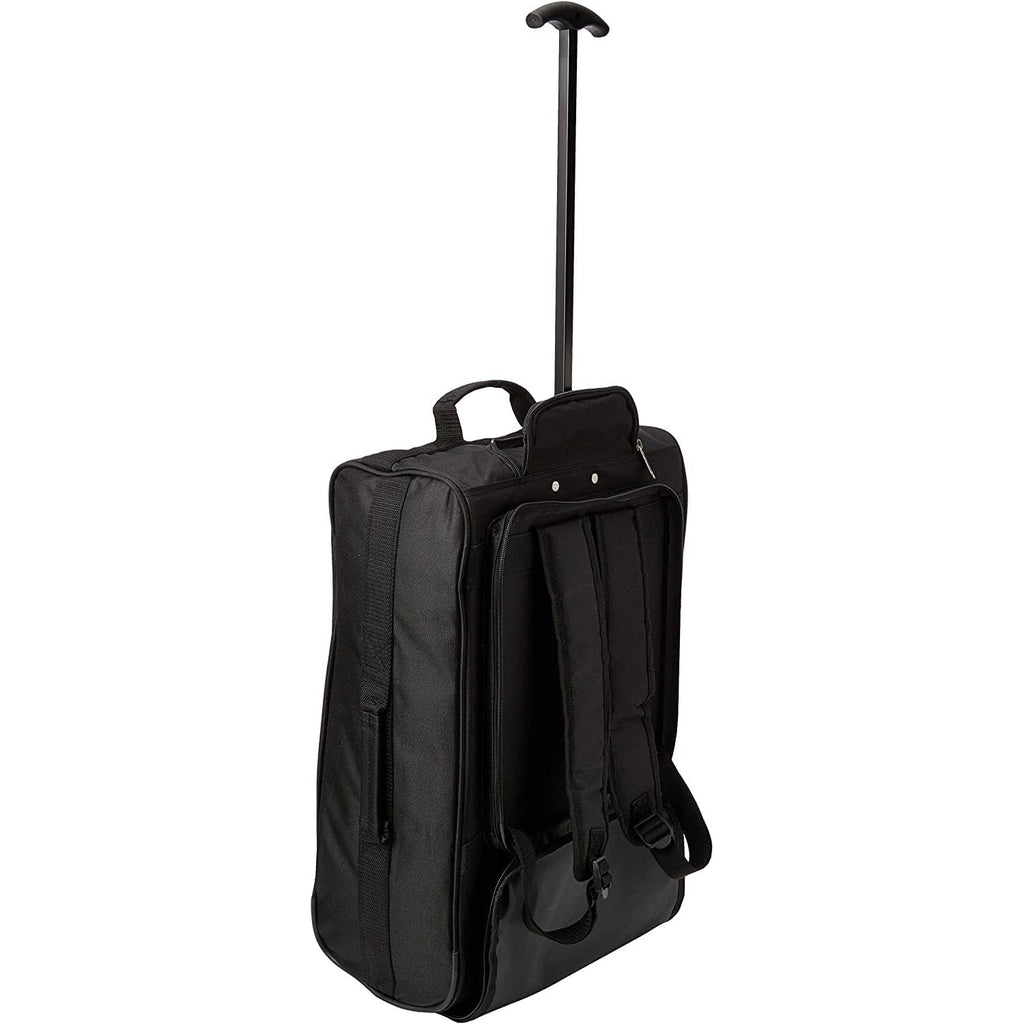 5 Cities (55x35x20cm) Lightweight Cabin Trolley + Backpack, Wheeled Ba ...
