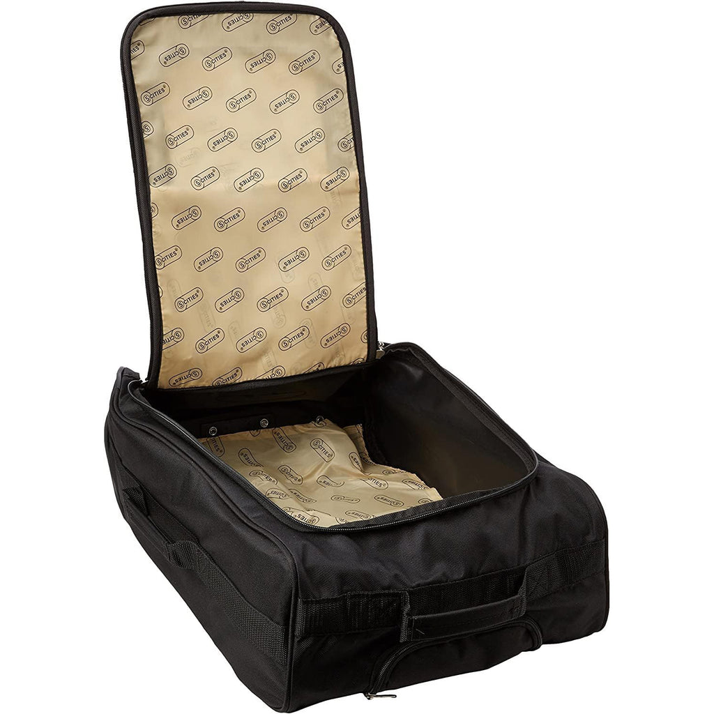 5 Cities (55x35x20cm) Lightweight Cabin Trolley + Backpack, Wheeled Ba ...