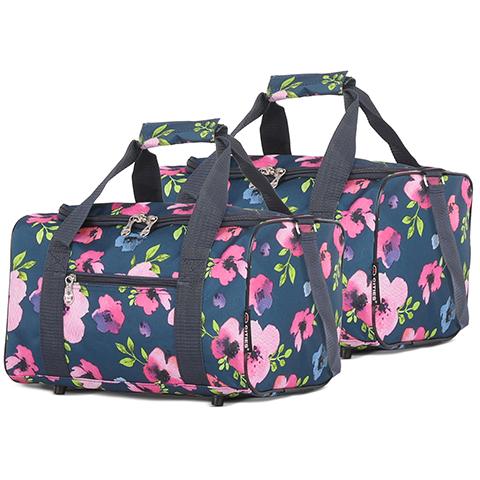 5 Cities (35x20x20cm) Hand Luggage Holdall Flight Bag (x2 Set) – Travel ...