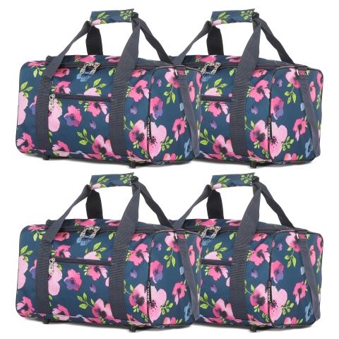5 Cities (35x20x20cm) Hand Luggage Holdall Flight Bag (x4 Set) – Travel ...