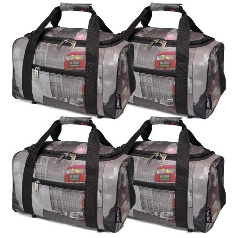 5 Cities (35x20x20cm) Hand Luggage Holdall Flight Bag (x4 Set) – Travel ...
