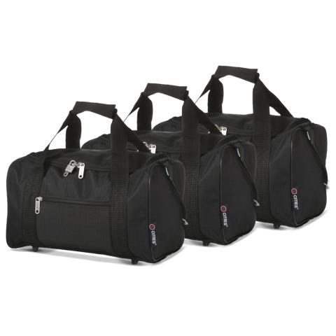 5 Cities (35x20x20cm) Hand Luggage Holdall Flight Bag (x3 Set) – Travel ...