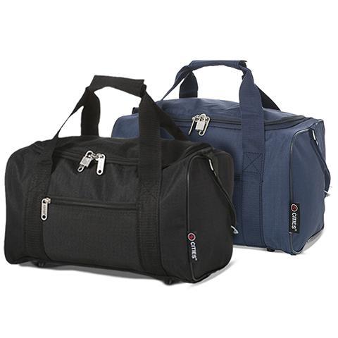 5 Cities (35x20x20cm) Hand Luggage Holdall Flight Bag (x2 Set) – Travel ...